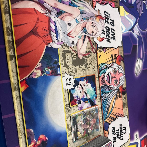 Boardgame One Piece TCG Yamato Rebecca Boa·hancoc Playmat, Custom One ...