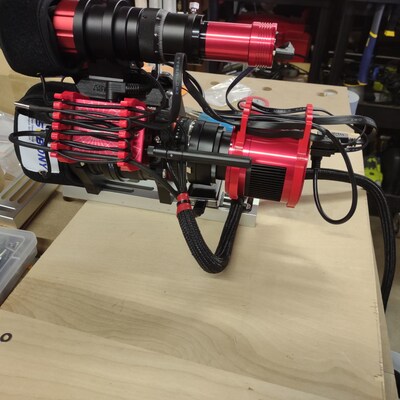 Cable Organizer for ZWO Cameras With 78mm, 86mm or 90mm Diameter ASI2600MM/MC, ASI294MM ...