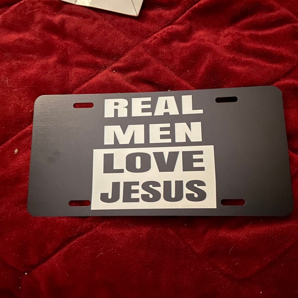 Custom License Plate Front Car Tag, Aluminum or Plastic - Personalized ...