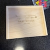 Personalized Baby Loss Box, Engraved Baby Memorial Box, Infant Loss ...