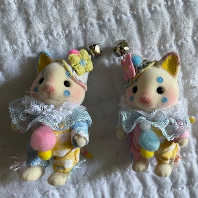 Pride Calico Critters Clowns Genderfluid Demiboy Demigirl - Etsy