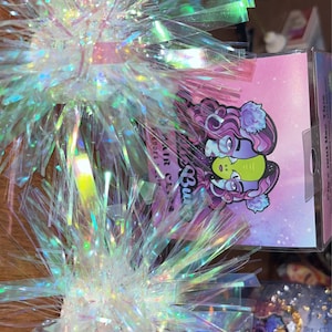 Hot Pink Fuzzy Marabou Pom Pom Hair Clips, Space Bunz - Etsy