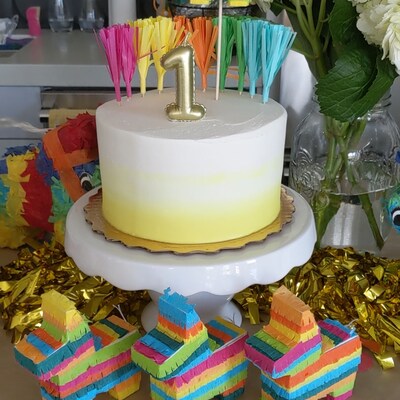 1x Mini Donkey Pinata Cake Topper Pinata Cake Topper Cinco - Etsy Australia