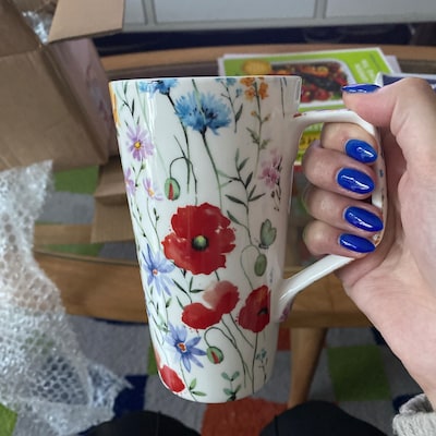 Simply Fat Robin Mug Fine Bone China Royal Robin Bird Cup Hand - Etsy UK