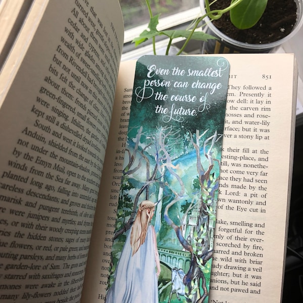 Lord of the Rings Bookmark Lady Galadriel - Etsy