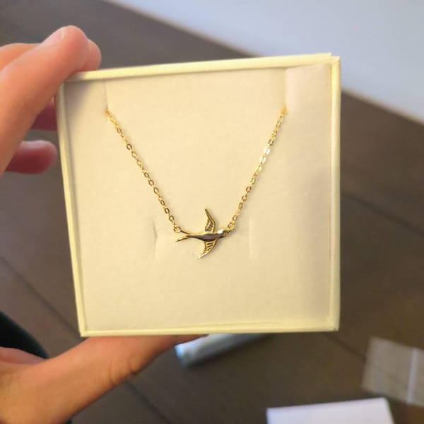 Gold Necklace, Solid Gold Chain, Tiny Gold Chain, Dainty Gold Chain ...