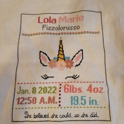 Personalised Engaged Cross Stitch / Personalised Engagement Cross ...