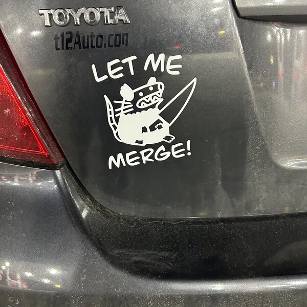 Vinyl Decal Merge Bow Cute Girly Bow Car Decal Funny Bumper Sticker ...