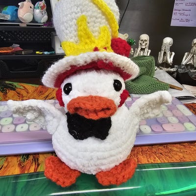 Blitzo, Helluva Boss Crochet Pattern intermediate/ Advanced Amigurimi ...