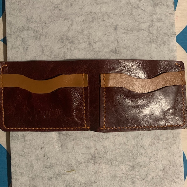 Window Pocket Bifold Wallet PDF Pattern A4 Size With Tutorial Video How ...