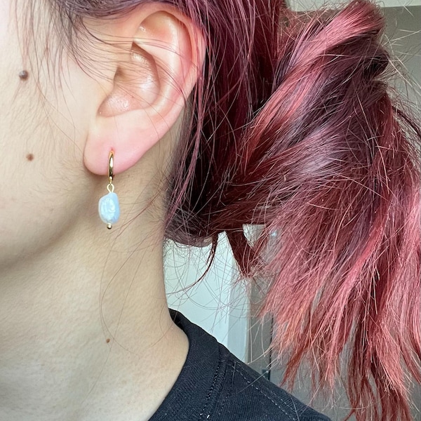 RHEA 18K Gold Vermeil Ring, Croissant Ring, Thin Dome Ring, 18K Gold ...