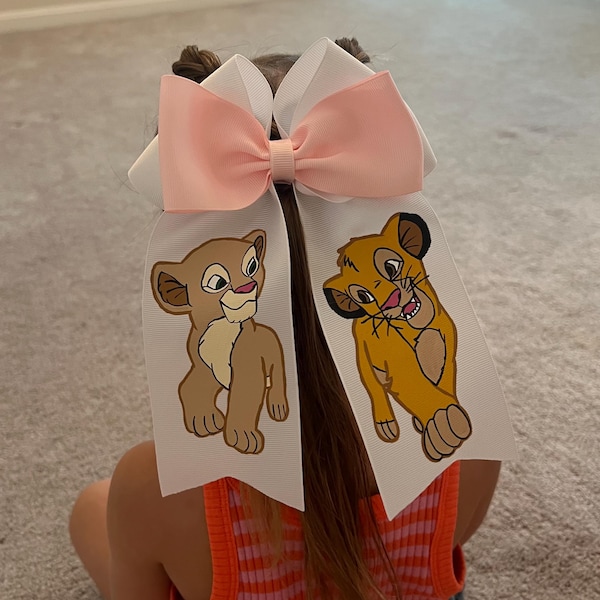 Back to School Hand Painted Hair Bows, Back to School, Hair Bow, School ...