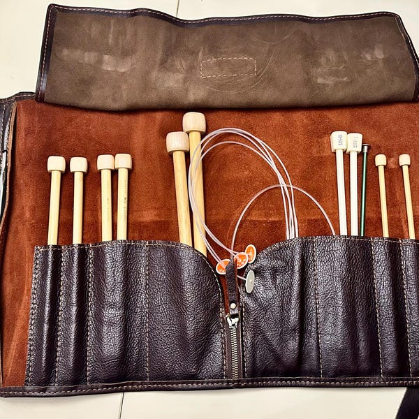 Artist Gift Large Leather Brush Roll up Professional Artist Roll ...