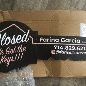 Our Original Custom Cutout Giant Key Real Estate Photo Prop - Etsy
