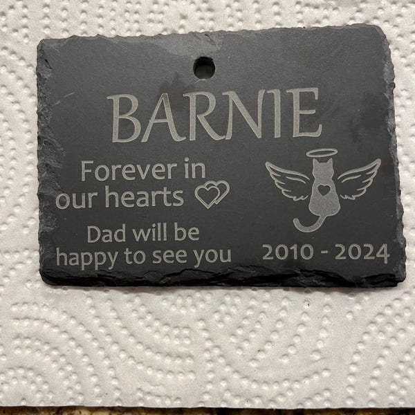 Pet Chicken Hen Memorial Garden Sign With Hanging Stake - Honor Your ...