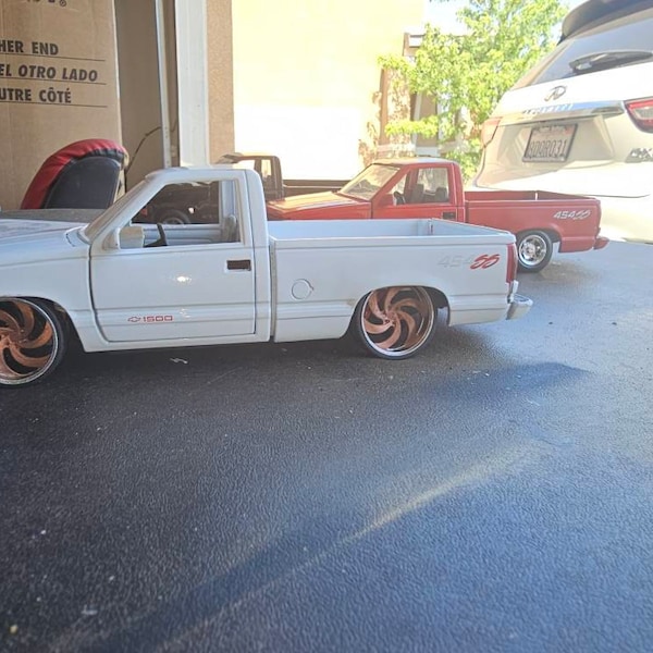 3D Printed 1/24 Scale, 26-inch Strada Retro 6 Model Car Wheels and ...