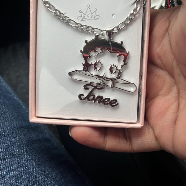Betty Boop 18k Gold Plated Keychain - Etsy