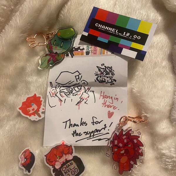 Happy Tree Friends Acrylic Keychains // Hang in There! - Etsy