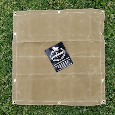 Waxed Canvas Ground Cloth Junior for Bushcraft, Outdoor Gear, Camping ...