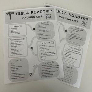 Tesla Model Y Juniper Delivery Checklist 2025 - Etsy