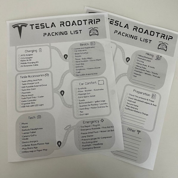 Tesla Cybertruck Delivery Checklist - Etsy