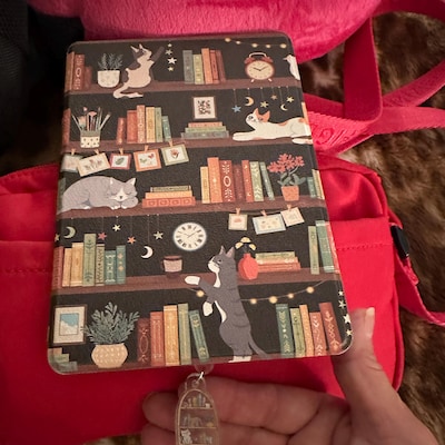 Library Card Book Sleeve, Reading Accessories, Book Lover Gift, Bookish ...