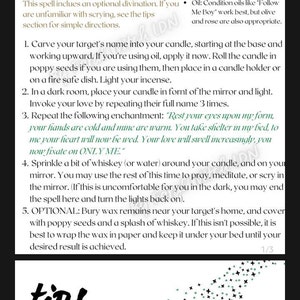 DIY Shut up Stop Gossip Spell Instructions From My Grimoire for Third ...