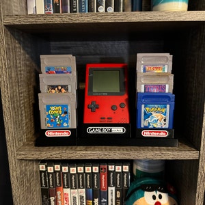 Game Boy Color 9 Game's Display/stand/holder DISPLAY ONLY customize ...