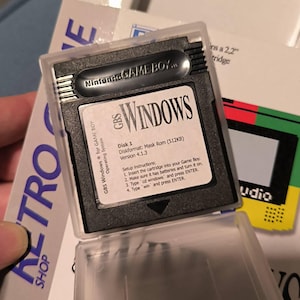 GBS WINDOWS for Game Boy (developed by Ruben Retro) - Etsy