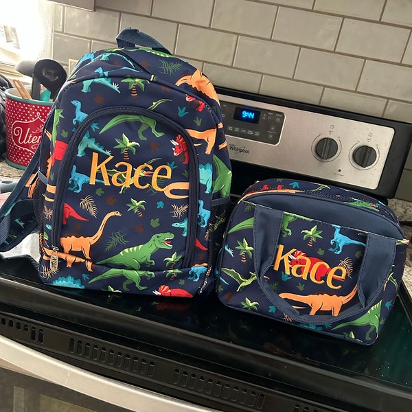 NGIL Small Toddler Dino Backpack, Daycare Dinosaur Backpack, Dino Lunch ...