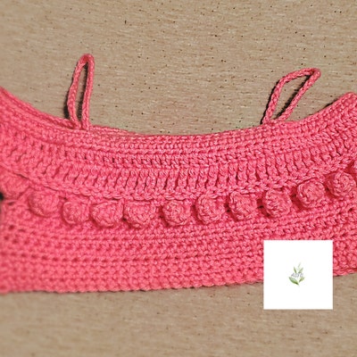 BABY Motif Tank Top Crochet PDF Pattern DIY Crocheted Belly - Etsy
