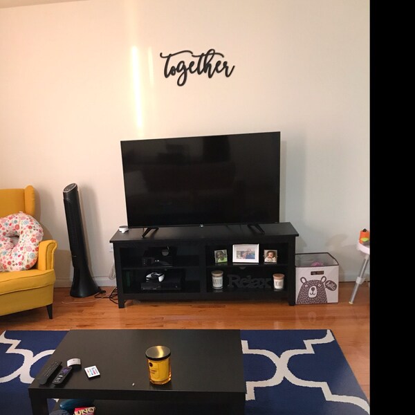 Together Sign, Together Wood Sign, Together Wall Decor, Thanksgiving ...