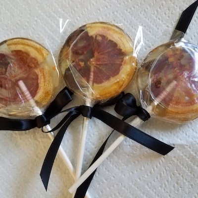 3 Old Fashioned Bourbon Cocktail Lollipops - Etsy