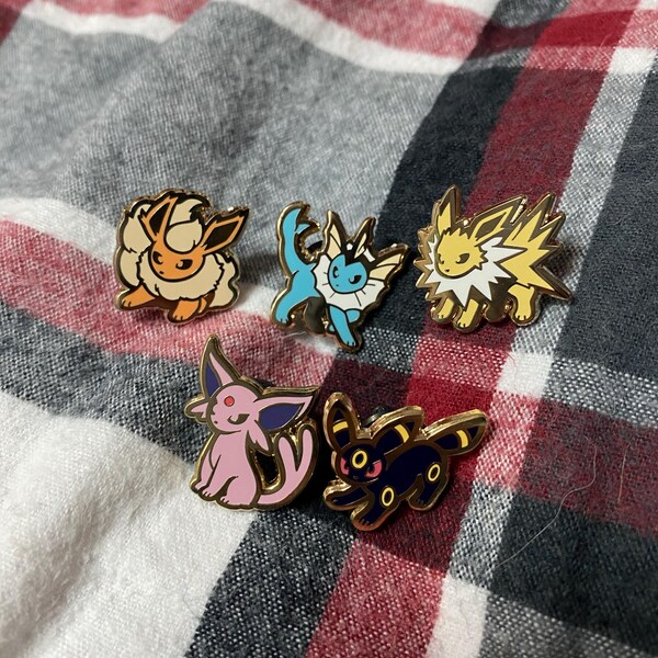 Pokédex Hinged Enamel Pin - Mini Switchable Pokémon Pins - Etsy
