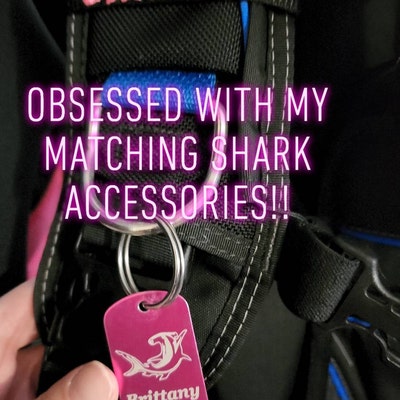 Pink Dive Flag Shark Personalized & Customizable Scuba Diver BCD ...