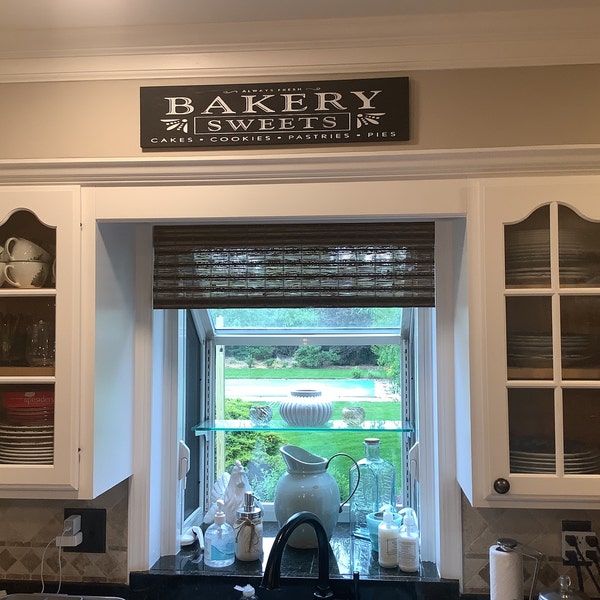 Black Bakery Sign - Etsy