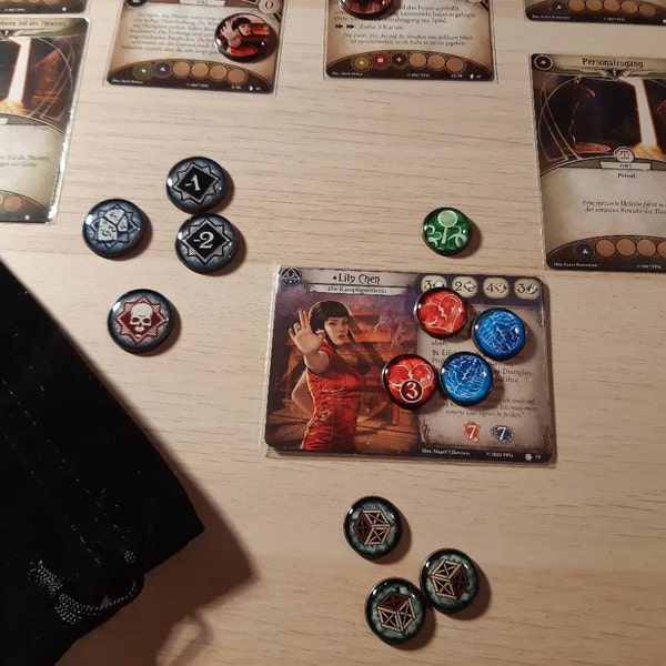 Survivor Tokens Arkham Horror LCG - Etsy