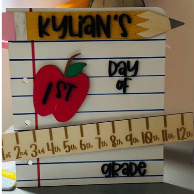 1st Day of School, 100th Day of School, Last Day of School, Back to ...