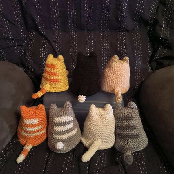 Dumpling Cat Amigurumi Crochet Pattern: Beginner-friendly (PDF) - Etsy