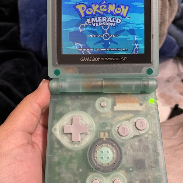 BRAND NEW Very High Quality IPS Ready! Game Boy Advance Sp Clear Shell ...