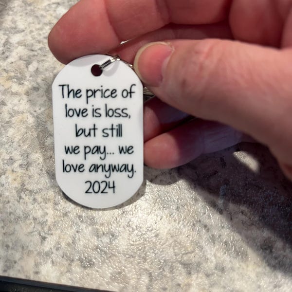 I Am Always With You Memorial Keychain, in Memory of Gift, Loss of ...