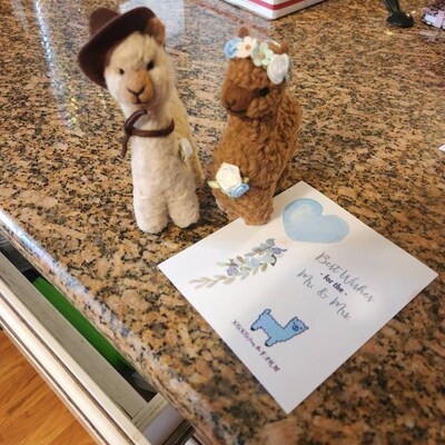 Board Game With Alpacas/llamas Unique Gift Educational Fun - Etsy