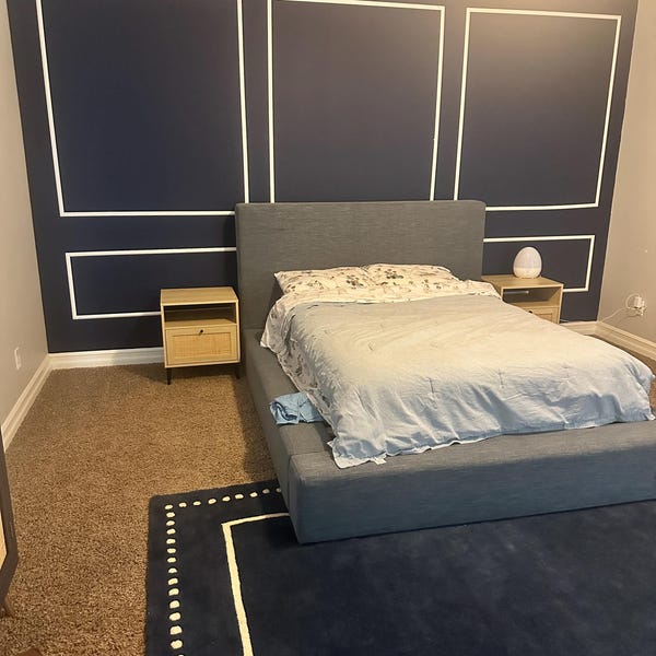 Self-adhering Wall Molding Kit Custom for Matthew Accent Wall Trim ...