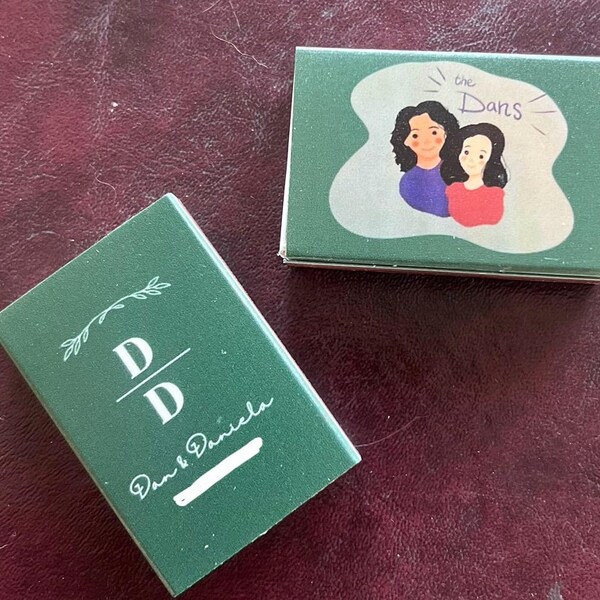 Set of Custom Matchboxes Logo * Personalized Matches * Wedding Matches ...