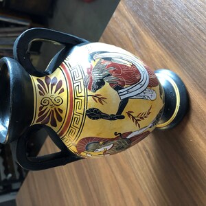 Heracles and Cerberus Museum Replica Red Figure Amphora Vase Herakles ...