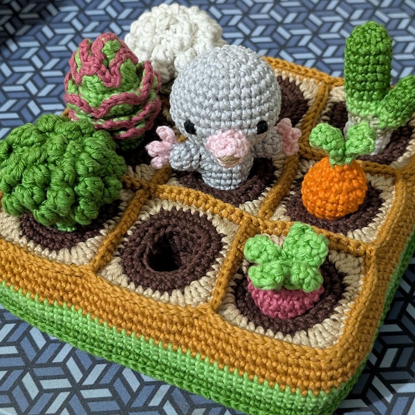 Amigurumi Vegetable Patch Crochet Pattern Aradiyatoys Kingdom Carrot ...