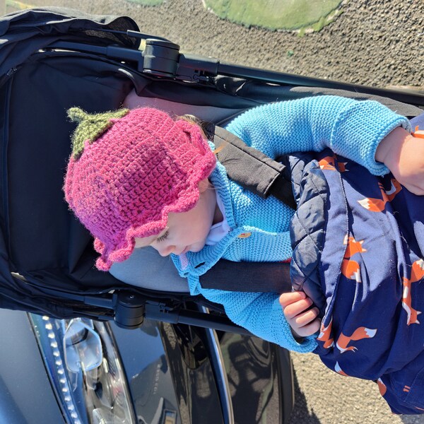 Flower Hat, Made to Order, Flower Fairy Hat, Baby Hat, Toddler Hat ...