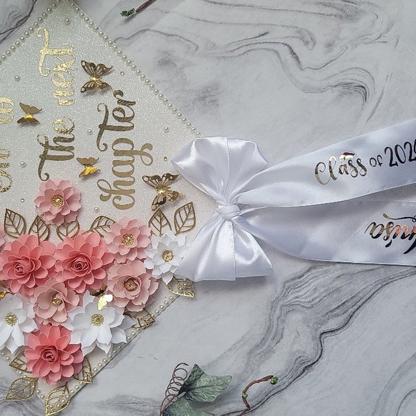 Graduation Cap, RN Grad Cap, Graduation Decor, Class of 2024, Paper ...