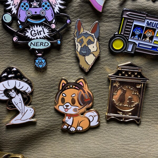 Mira Enamel Pin - Etsy