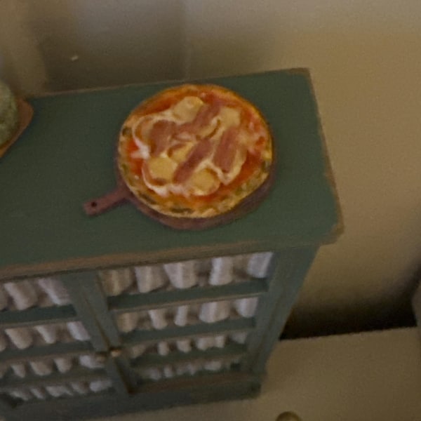 Stuffed Roast, Miniature Fake Food, Meat 1:12 Scale, Baking Dish ...